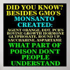 No GMO Poster | Zazzle.com