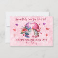 Gnomebody Loves You Like I Do Valentines Day Invitation | Zazzle
