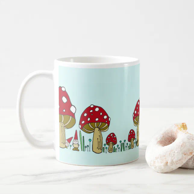 Gnomes and Mushrooms Mug | Zazzle