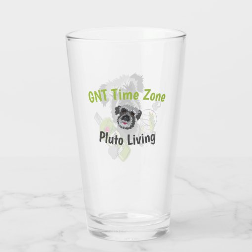 GNT Time Zone Glass | Zazzle