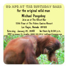**GO APE** BIRTHDAY PARTY INVITATION | Zazzle.com