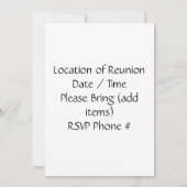 GO APE FAMILY REUNION INVITATION | Zazzle