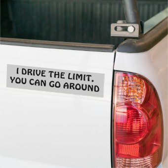 Go Around Bumper Sticker | Zazzle
