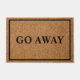 Go Away Custom Introvert Funny Doormat | Zazzle