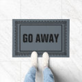 Go Away Door Mat | Zazzle