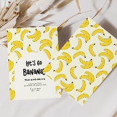 Go Bananas Birthday Party Invitation | Zazzle