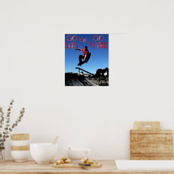 GO BIG OR GO HOME POSTER | Zazzle