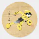 Go Go Tomago Supercharged Classic Round Sticker | Zazzle