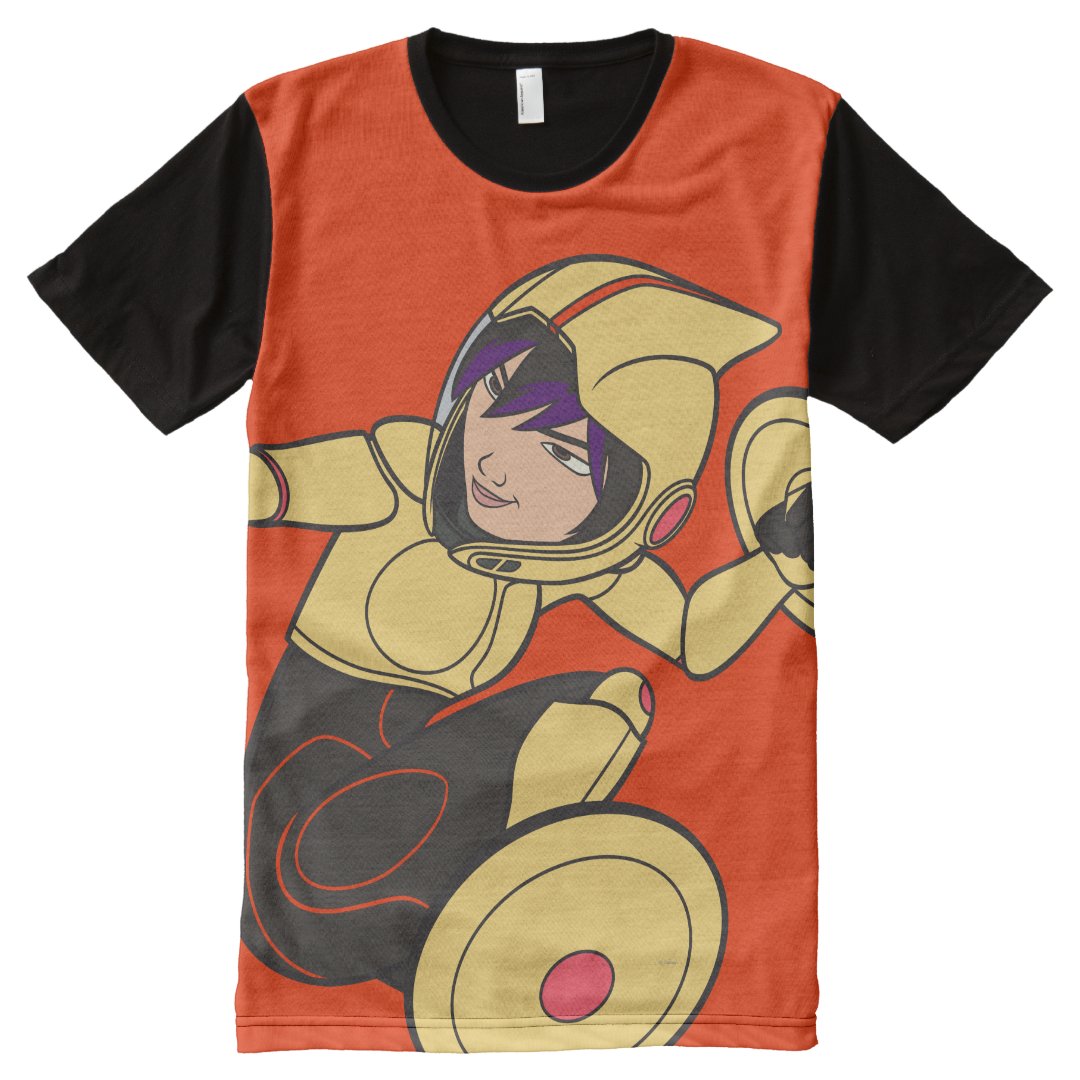 Go Go Tomago Yellow Suit All-Over-Print T-Shirt | Zazzle