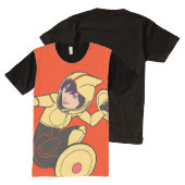 Go Go Tomago Yellow Suit All-Over-Print T-Shirt | Zazzle