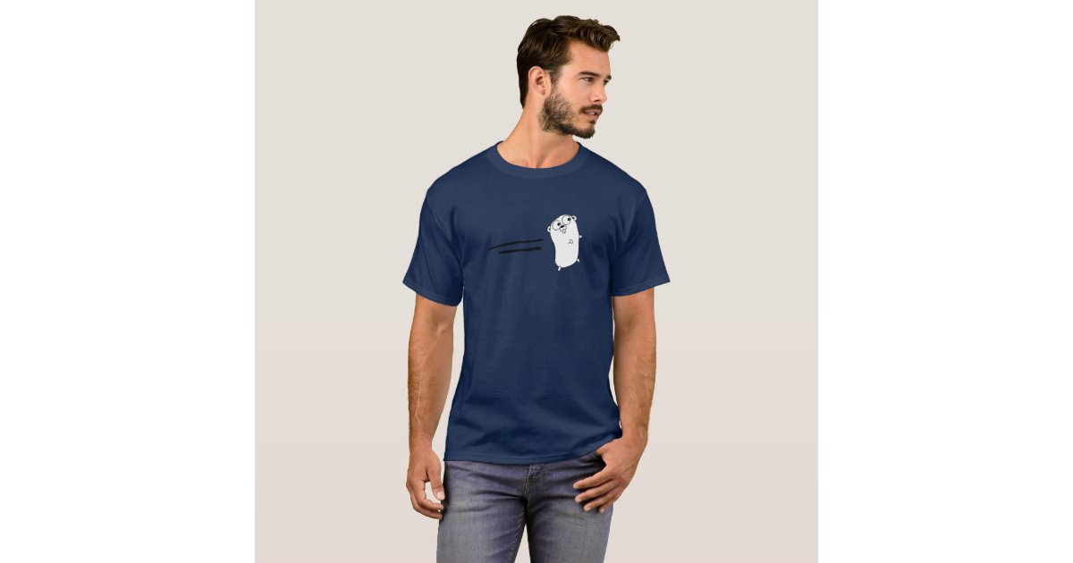 Go Golang Programming Language Logo Mascot T-Shirt | Zazzle