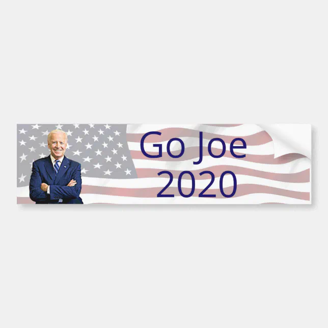 Go Joe, Joe Biden for President 2020 Bumper Sticker | Zazzle