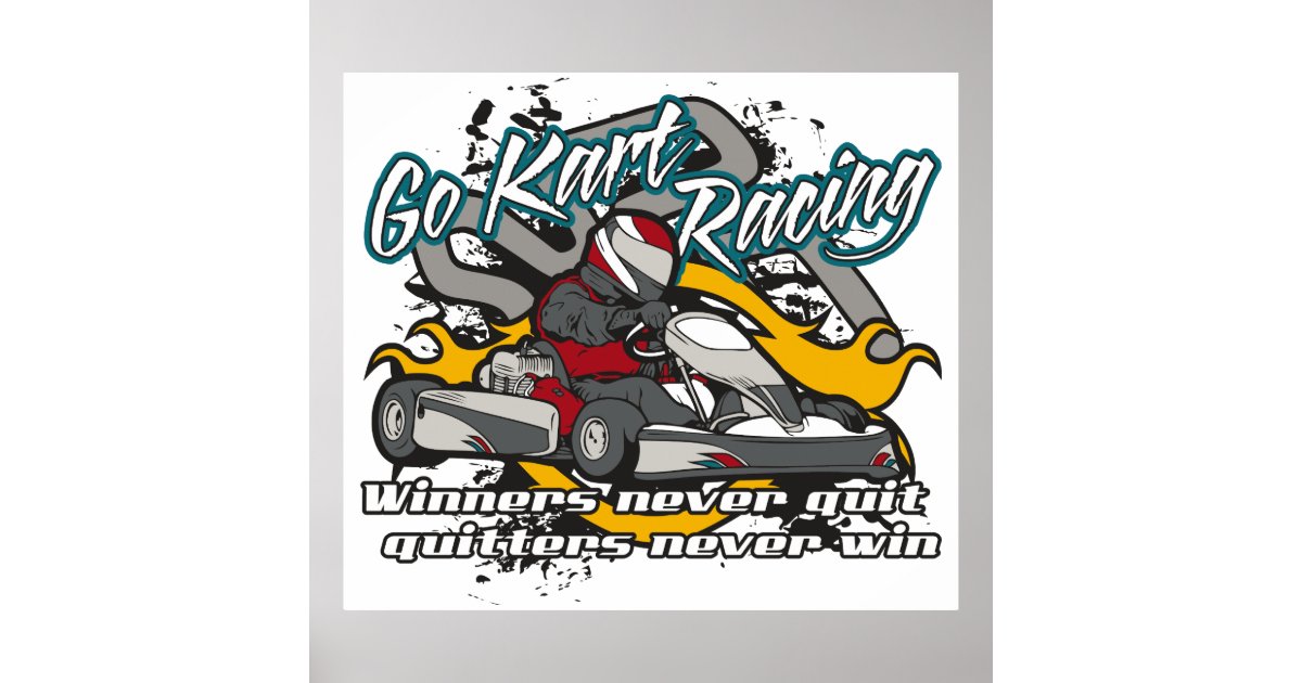 Go Kart Winners Poster | Zazzle