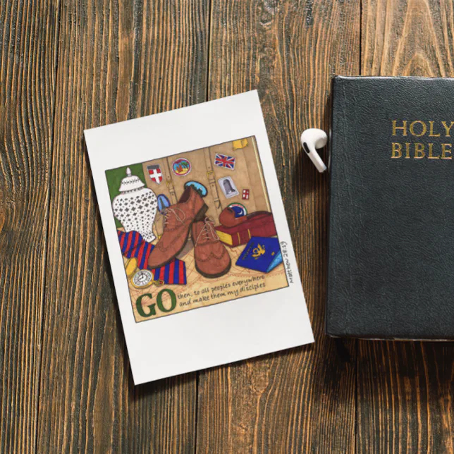 Go Make Disciples Pastor Appreciation Card | Zazzle