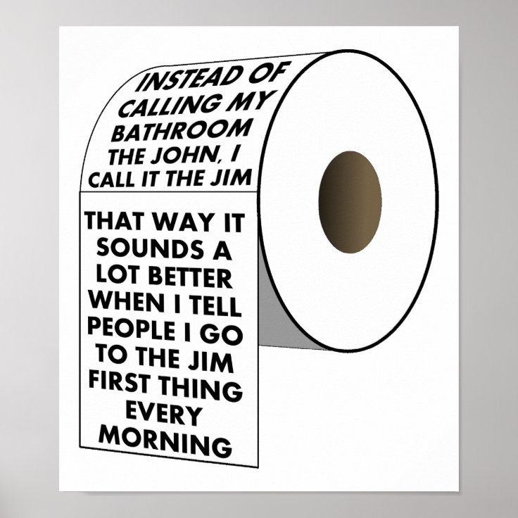 Go to the Jim Funny Poster | Zazzle