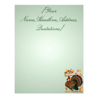Thanksgiving Letterhead, Custom Thanksgiving Letterhead Templates
