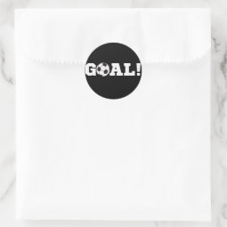 Goal! Soccer Stickers | Zazzle