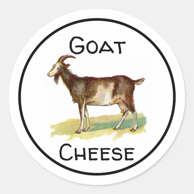 Goat Cheese Label | Zazzle