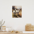 Goat Farm Animal Art Print Poster | Zazzle