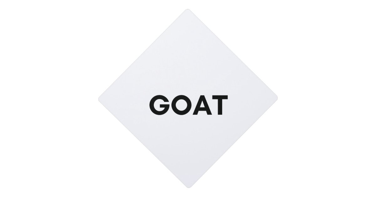 goat graduation cap topper | Zazzle