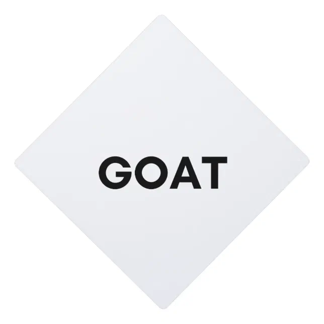 goat graduation cap topper | Zazzle