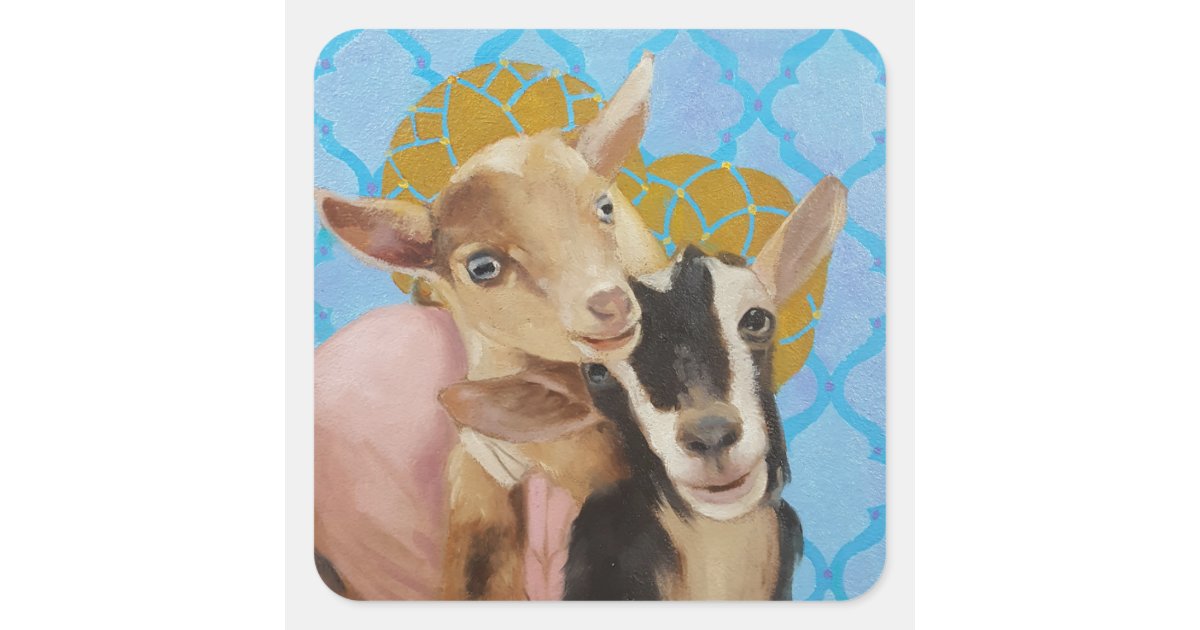 Goat Sticker, Animal Sticker | Zazzle