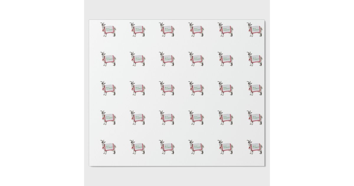 Goat Wrapping paper | Zazzle