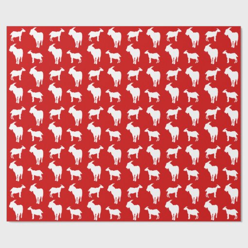 Goats Goats Goats Wrapping Paper | Zazzle