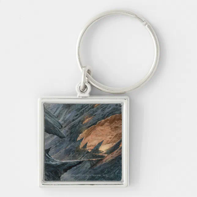 Goblin Town Concept - Pathway Keychain | Zazzle