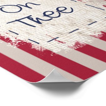 God and Country Flag Poster | Zazzle