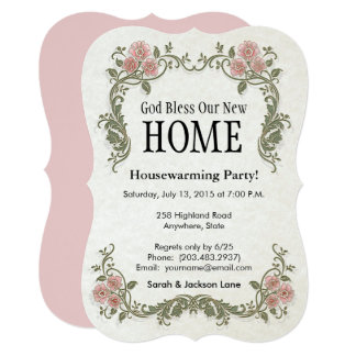 House Blessing Invitations & Announcements | Zazzle