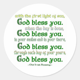 God Bless You Stickers | Zazzle