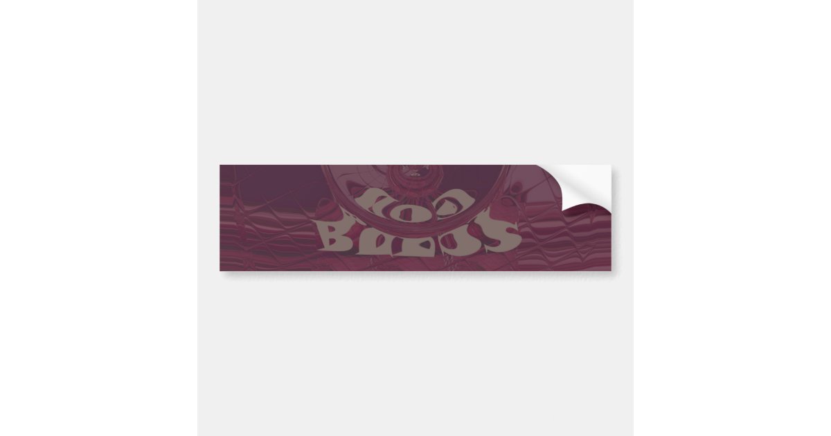 God Bless You Template Car Bumper Sticker | Zazzle