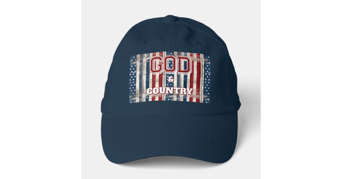 God & Country Performance Cap | Zazzle