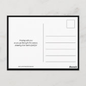 GOD IS IN CONTROL Inspirational Christian Postcard | Zazzle