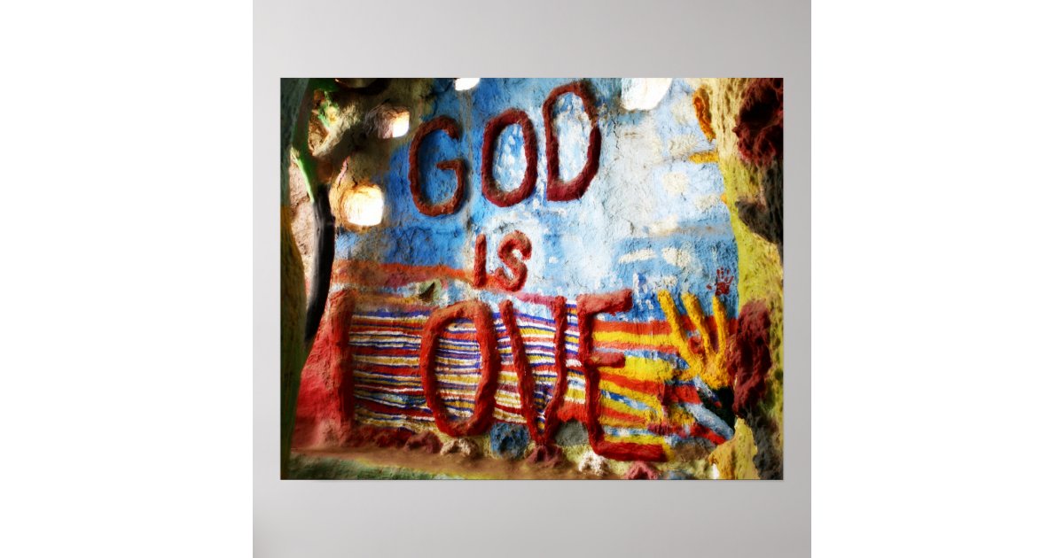 God is Love Poster | Zazzle