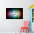 God is Love - Poster | Zazzle