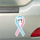 God Is Pro Life Are You Baby Feet Anti Abortion Car Magnet | Zazzle