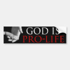 Jesus is Pro-life Bumper Sticker | Zazzle.com