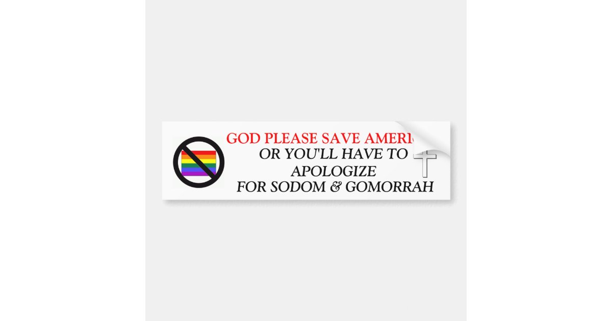 God Save America Bumper Sticker | Zazzle