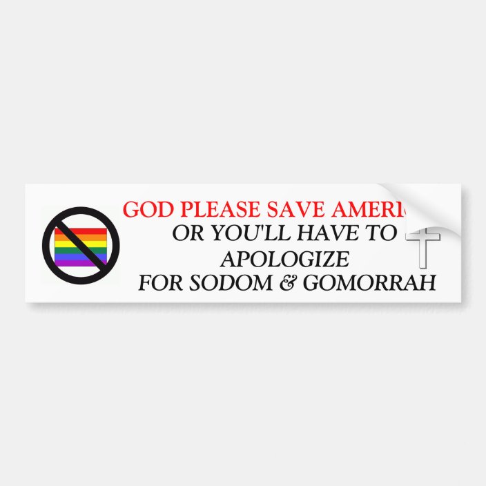God Save America Bumper Sticker | Zazzle.com