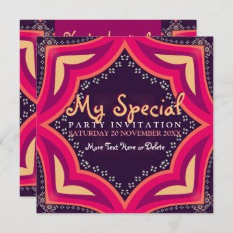 Goddess Diva Special Event Party Invitation | Zazzle