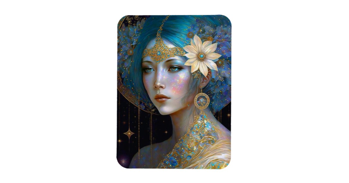 Goddess Fantasy Art Magnet | Zazzle