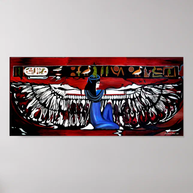 "Goddess Isis", Glossy Poster | Zazzle