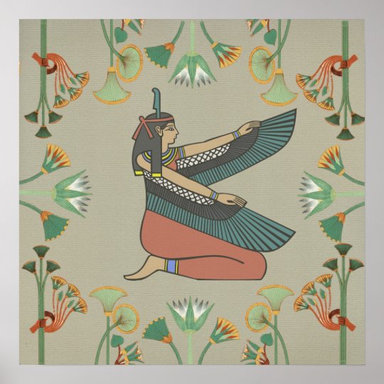 Goddess Maat Poster | Zazzle.com