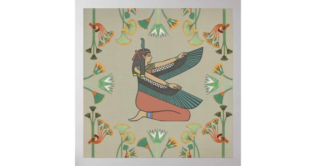 Goddess Maat Poster | Zazzle