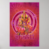 Goddess SHAKTI / LAKSHMI Poster | Zazzle