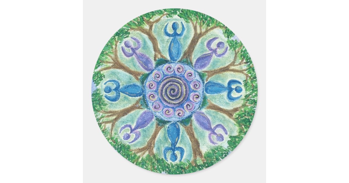 Goddesses Dancing Stickers | Zazzle