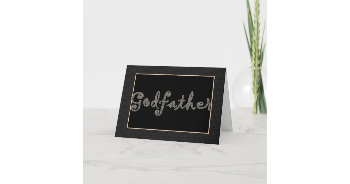 GODFATHER Wedding Invitation | Zazzle