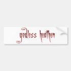 Thor Cheer Bumper Sticker | Zazzle.com